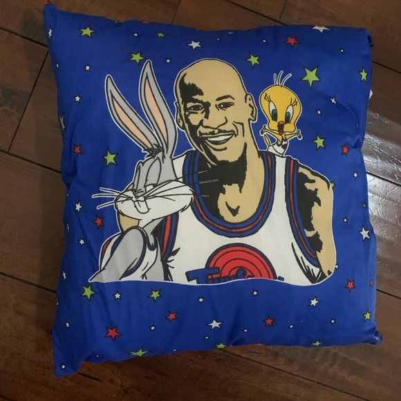 Warner Bros. | Bedding | Vintage Space Jam Michael Jordan Pillow | Poshmark